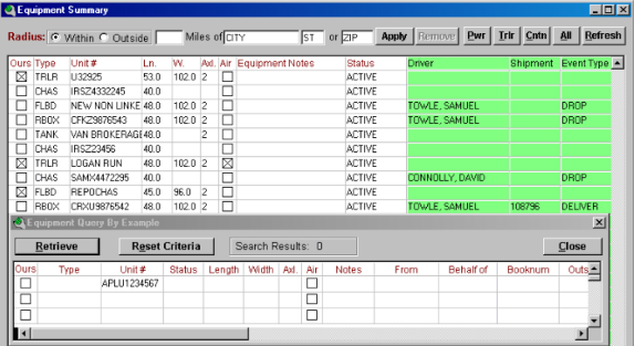Equipment Search – Profit Tools Customer Service